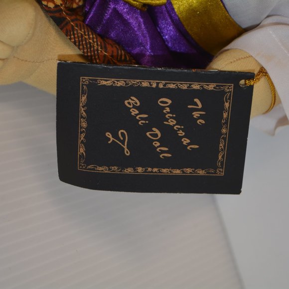 Bali | Toys | Original Bali Doll Handmade Cloth Indonesia Plush | Poshmark